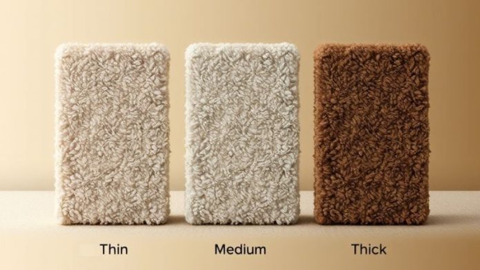 The Impact of Carpet Thickness on Quality and Performance - Mena Covering