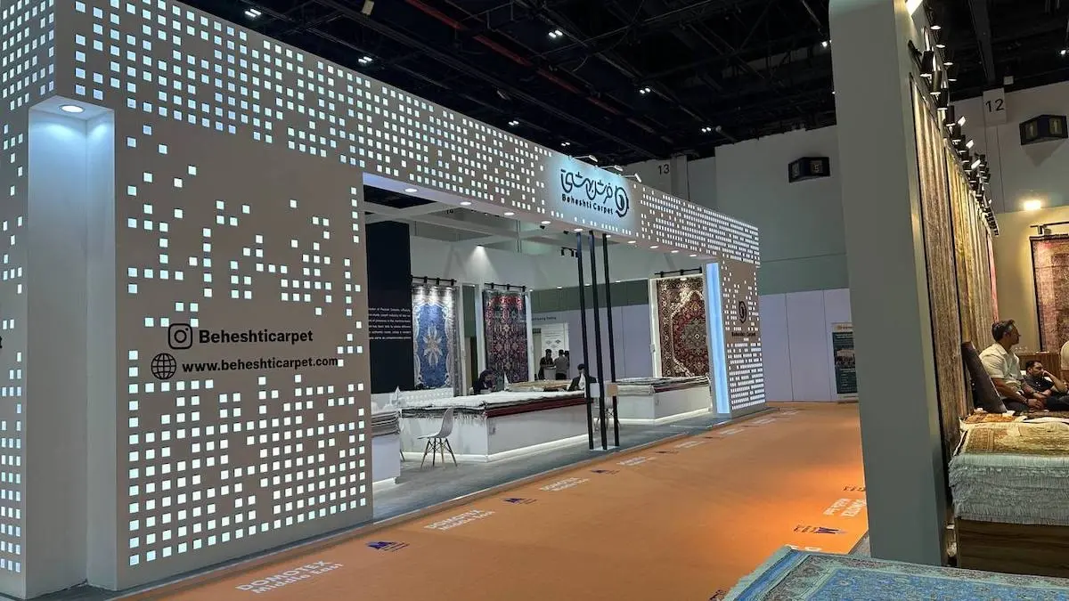 Beheshti Carpet Shines at Domotex 2025 Dubai